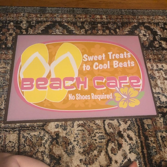 Art | Beach Cafe Decorative Sign 27 X 19 9s Miami Dream Aesthetic Sign ...